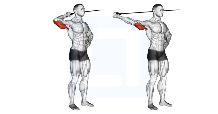 Band Overhead Tricep Extension: At-Home Tricep Builder