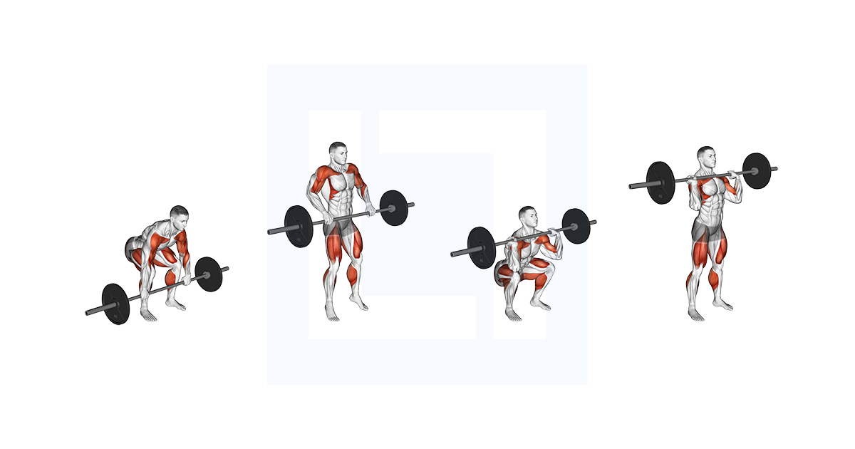 Barbell Full Clean Guide Benefits And Form Barbell Full Clean Guide Benefits And Form