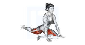 Lying Leg Tuck Hip Stretch: Supine Glute Opener