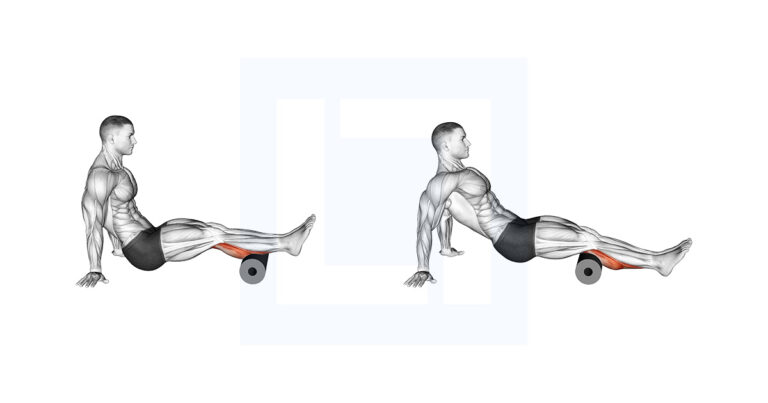 Foam Roll Calves: Self-Myofascial Calf Release