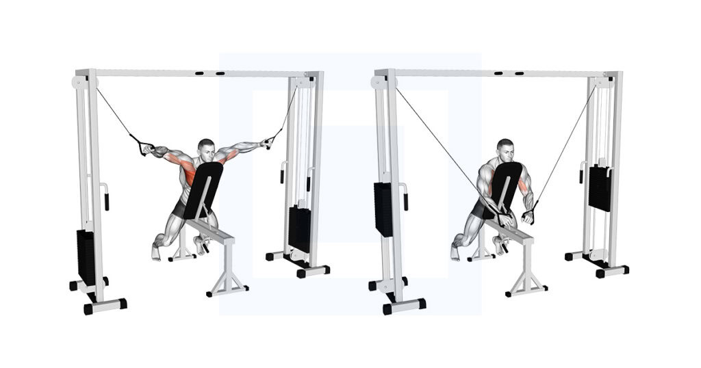 Cable Seated Chest Fly: Seated Cable Fly
