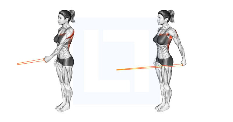 Band Single Arm Lateral Shoulder Ext
